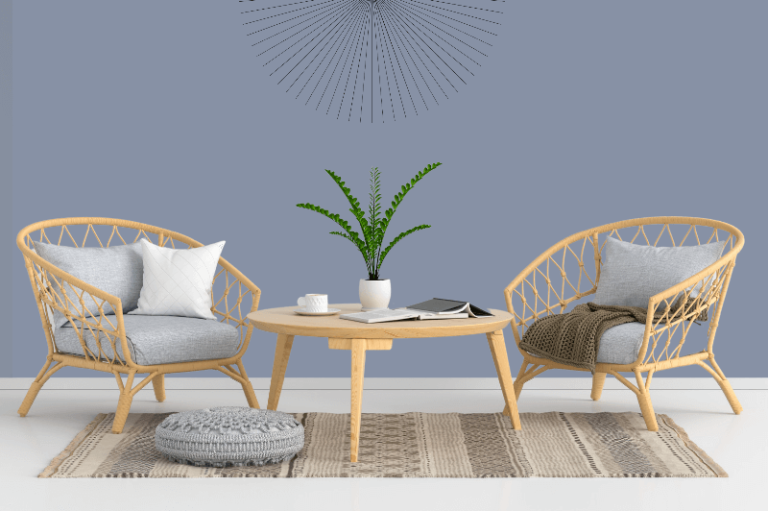 Warm Blue Gray Paint Colors (Yes, It's Possible!) - Mod & Mood