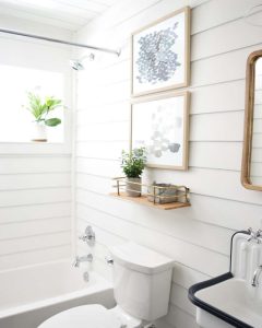 See Sherwin Williams Snowbound in These Sophisticated Bathrooms - Mod ...