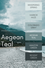 Benjamin Moore Aegean Teal in Real Homes and on Cabinets (Plus Dupes ...