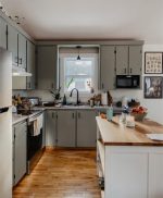 Evergreen Fog is Trending on Kitchen Cabinets, Here are 6 Kitchens that ...