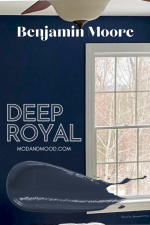 Why I Thought Benjamin Moore Deep Royal Blue Would be the Color of the ...
