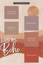 Boho Aesthetic Color Palette Inspiration for 2024 (Plus 28 Paint Colors ...