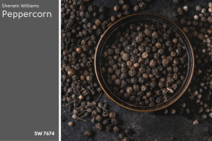 See Sherwin Williams Peppercorn in Real Homes! (Review & Dupes) SW 7674 ...