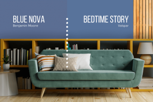Benjamin Moore Blue Nova is Sky Blue Meets Periwinkle (Get the Dupes ...