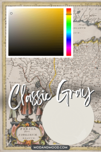 Benjamin Moore Classic Gray Isn't Really Gray (Or is it?) - Mod & Mood
