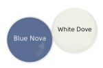 Benjamin Moore Blue Nova is Sky Blue Meets Periwinkle (Get the Dupes ...