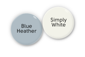 8 Coordinating Colors to Use With Blue Heather by Benjamin Moore - Mod ...