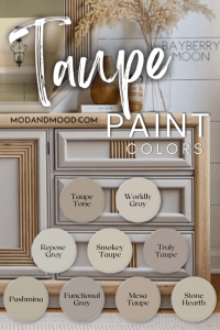 Best Creamy and Classy Taupe Paint Colors to Try in 2026 - Mod & Mood