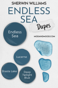 Sherwin Williams Endless Sea, Is it Teal or Navy? (Undertones and Dupes ...