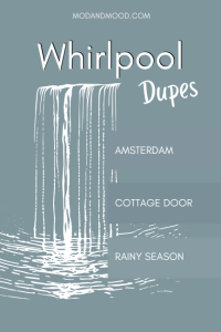 7 Coordinating Colors for Sherwin Williams Whirlpool (And Dupes!) - Mod ...