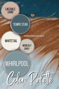 7 Coordinating Colors for Sherwin Williams Whirlpool (And Dupes!) - Mod ...