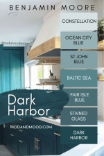 7 Coordinating Colors to Love with Benjamin Moore Dark Harbor (See this ...