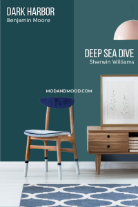 Dupes and Alternatives for Benjamin Moore Dark Harbor (From Sherwin ...