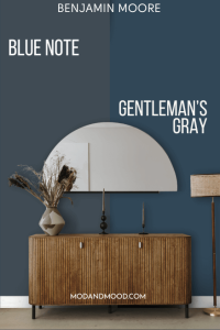 Benjamin Moore Blue Note does the Work of Navy, Charcoal, AND Teal (See ...